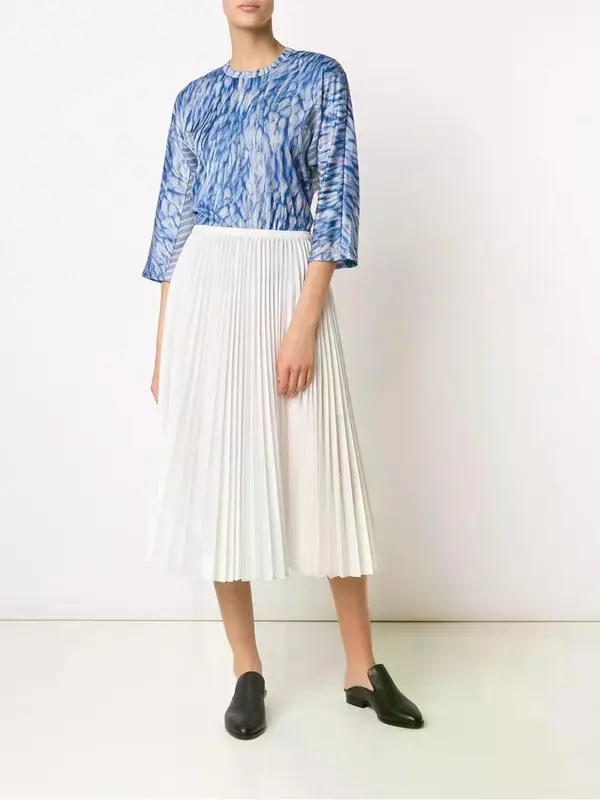 Comme Des Garçons Abstract Print Blouse