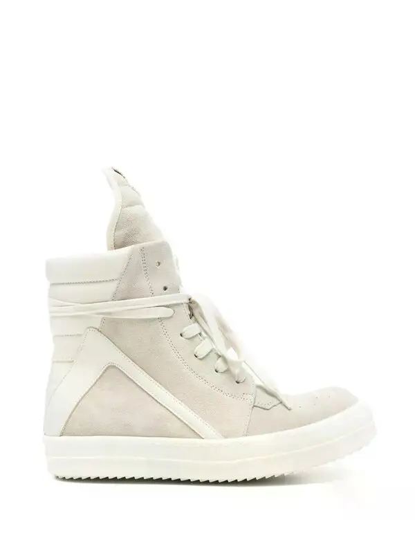 Rick Owens Geobasket High-top Sneakers - Grey