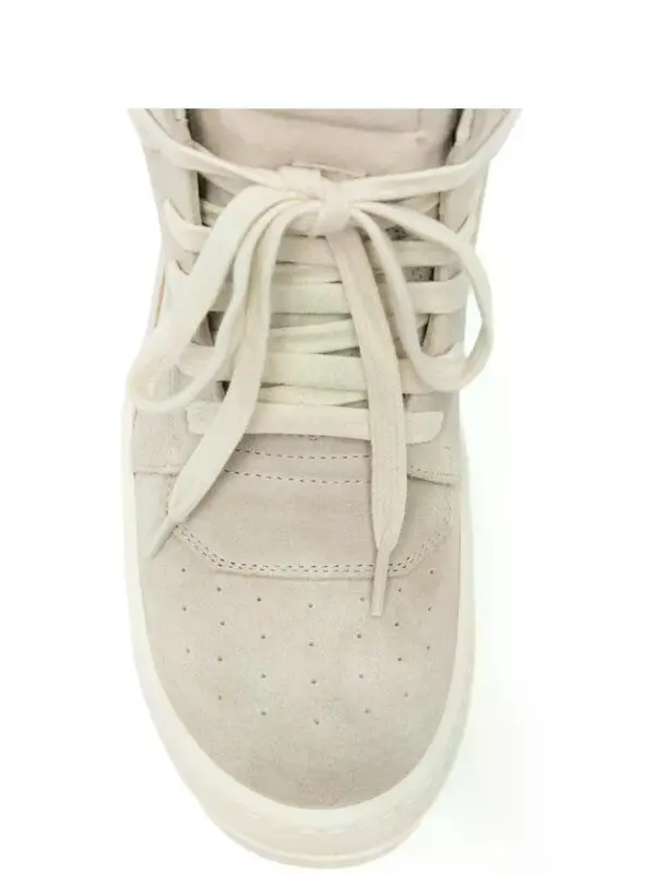 Rick Owens Geobasket High-top Sneakers - Grey