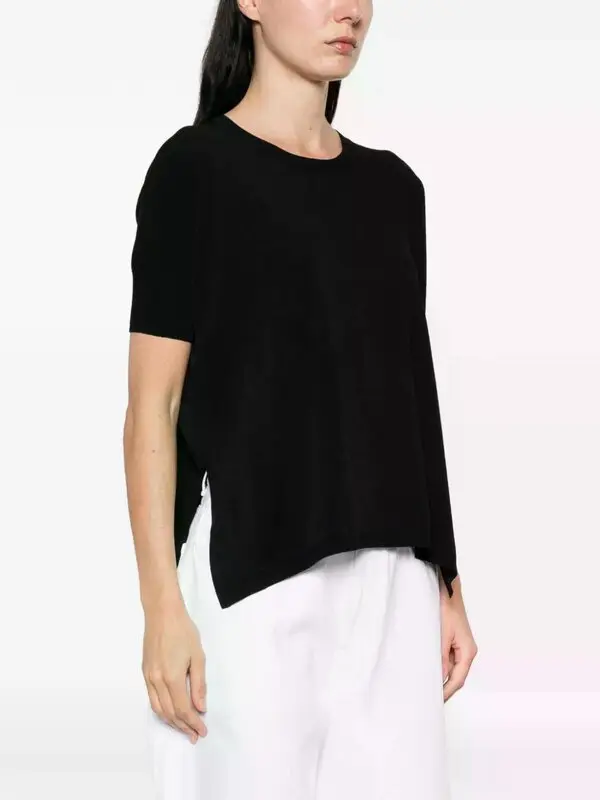 BASE Side-slit T-shirt