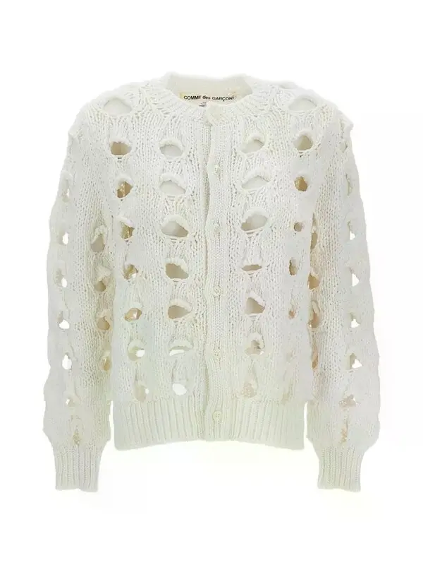 Comme Des Garçons Buttoned Cardigan