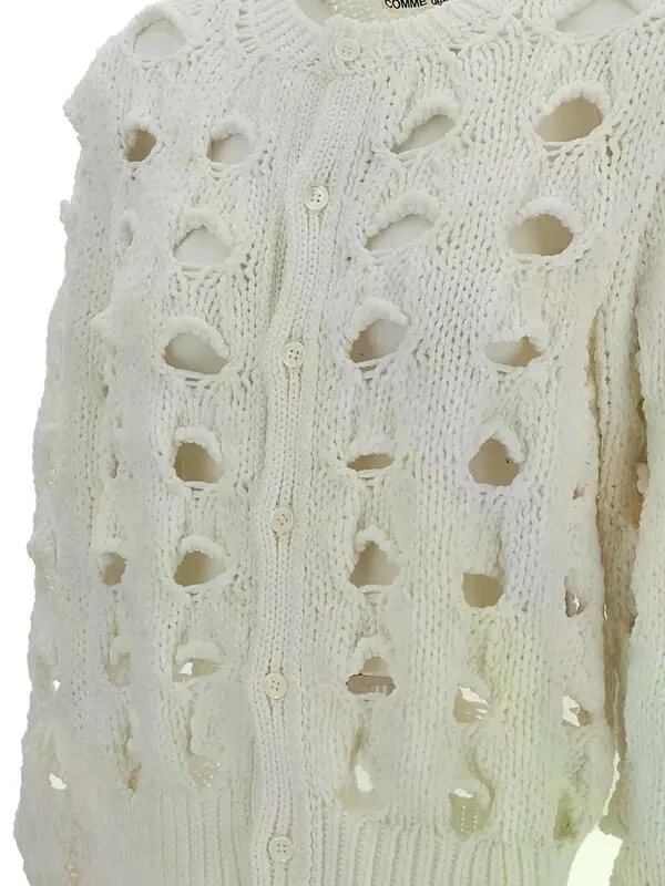 Comme Des Garçons Buttoned Cardigan