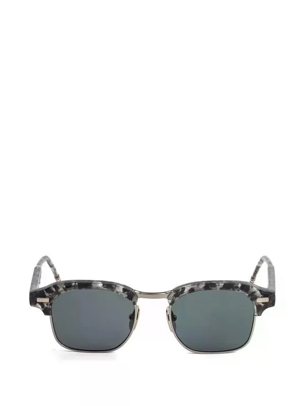 Thom Browne Tortoiseshell Pattern Sunglasses - Grey