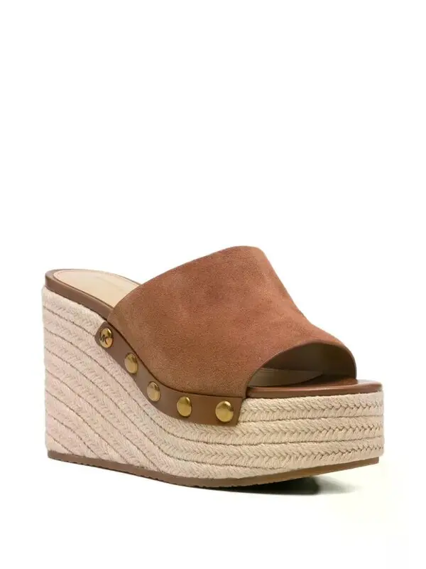 Michael Kors Mayes Studded Wedge Espadrilles