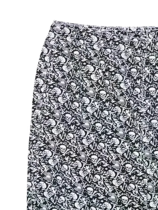StÜssy Skull-pattern Trousers