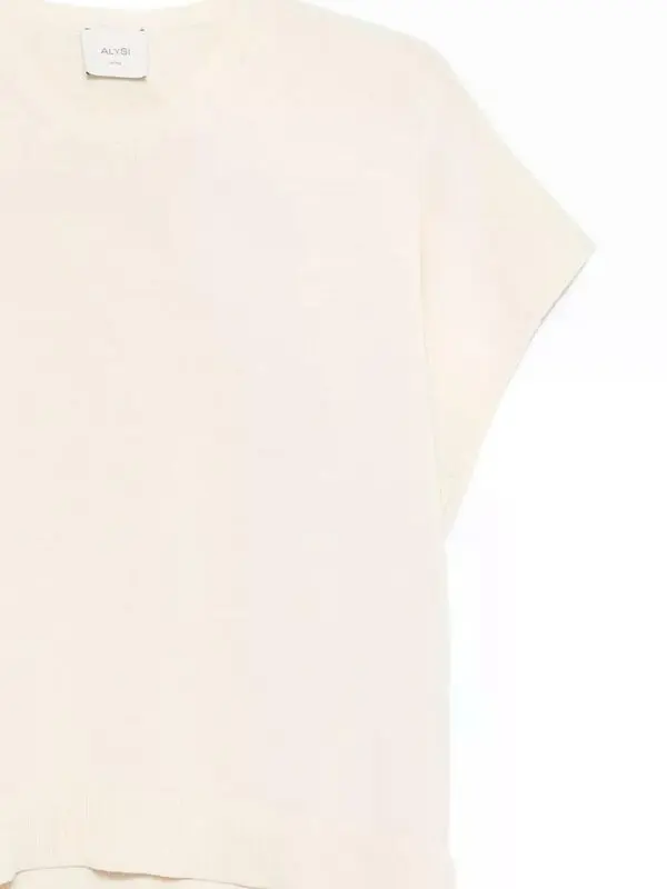 ALYSI Short-sleeve T-shirt - Neutrals