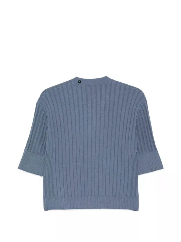 IRO PARIS Lunea Ribbed Knit Top