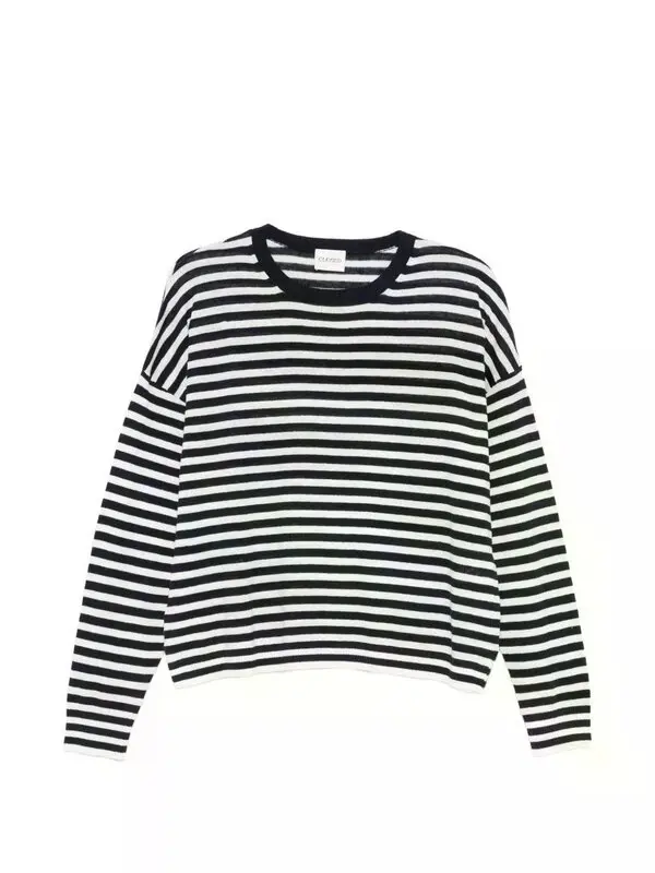 Closed Striped Pullover Sweater