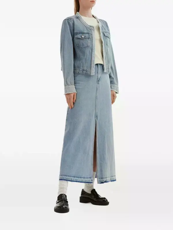 B+AB Fringed Denim Jacket