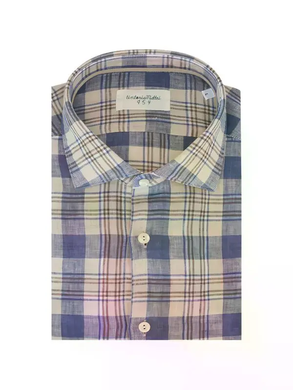 TINTORIA MATTEI 954 Checked Shirt