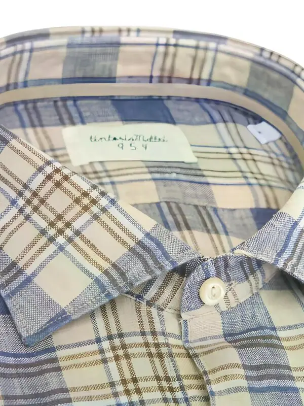 TINTORIA MATTEI 954 Checked Shirt