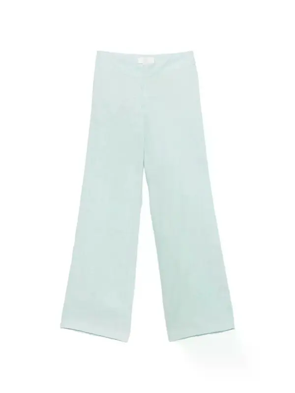 GENNY Wide-leg Trousers - Blue