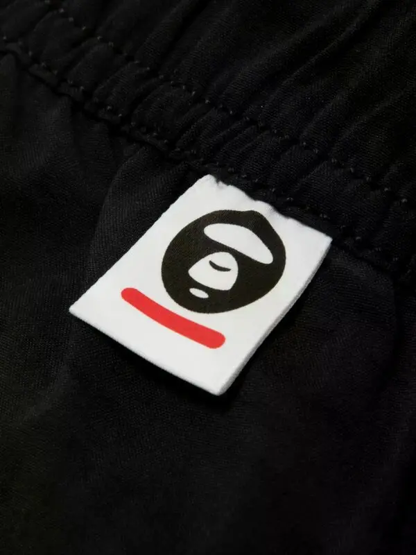 AAPE BY *A BATHING APE Logo-detail Shorts