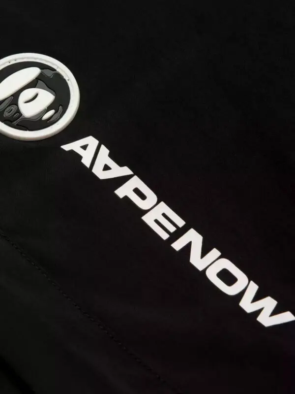AAPE BY *A BATHING APE Logo-detail Shorts
