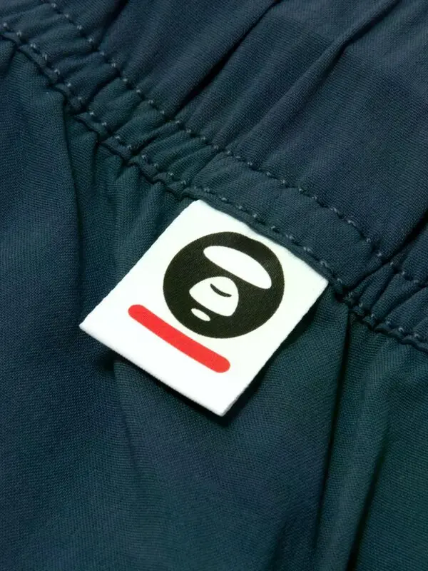 AAPE BY *A BATHING APE Logo Print Shorts
