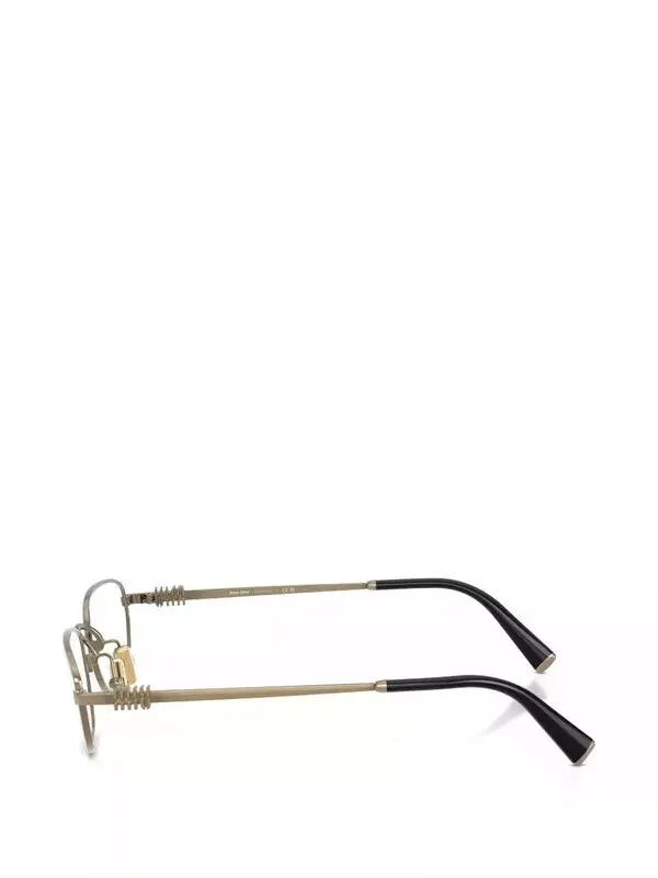 Miu Miu Oval Frame Glasses