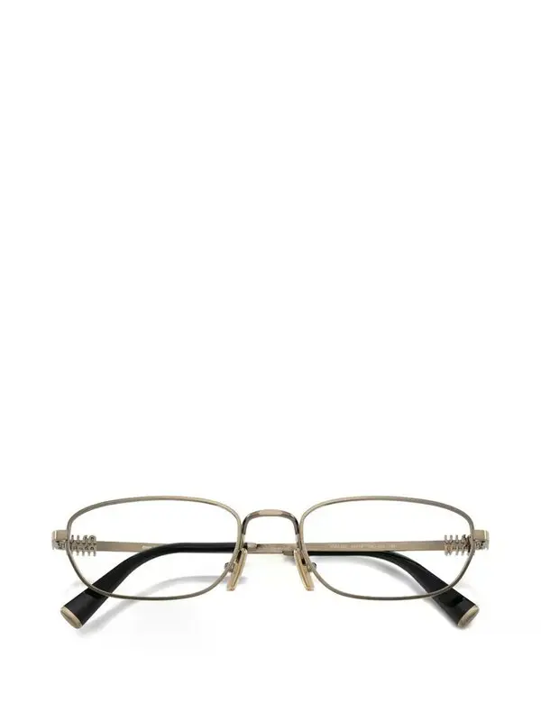 Miu Miu Oval Frame Glasses