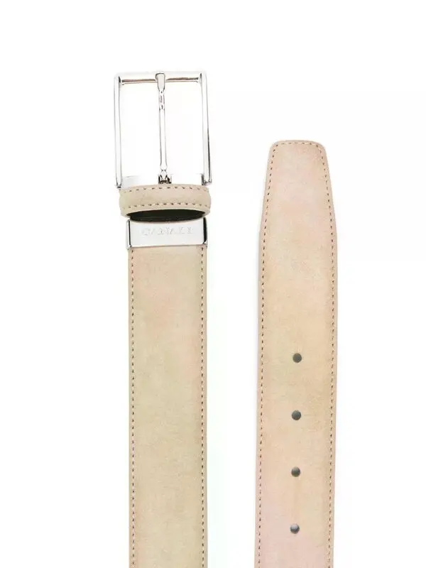 Canali Rectangular-buckle Belt