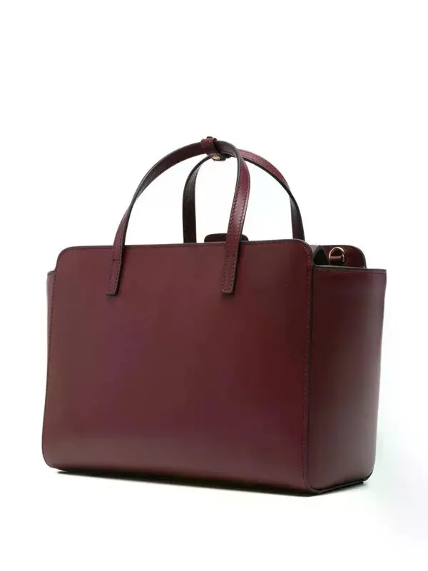HIDESINS Flap Leather Tote Bag