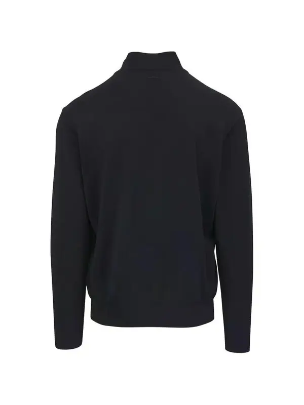 Paul & Shark Zipped Sweater - Blue