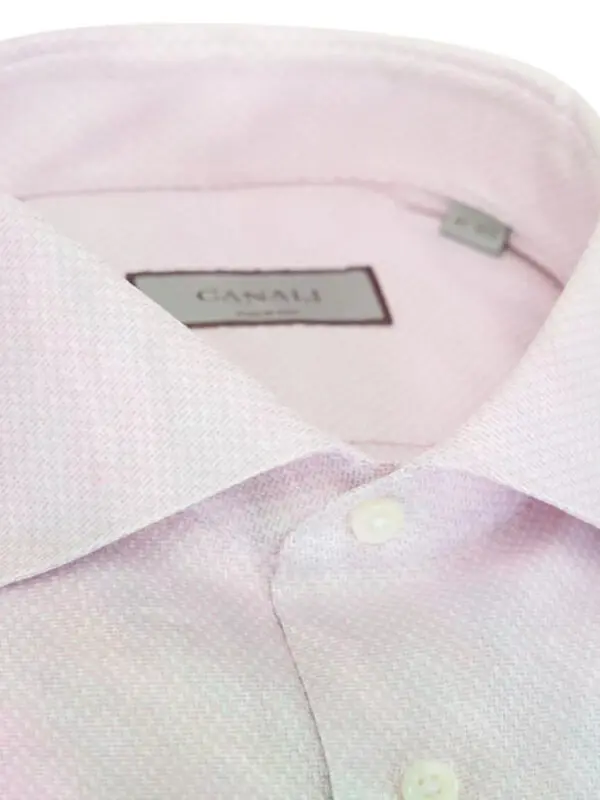Canali Buttoned Cotton Shirt