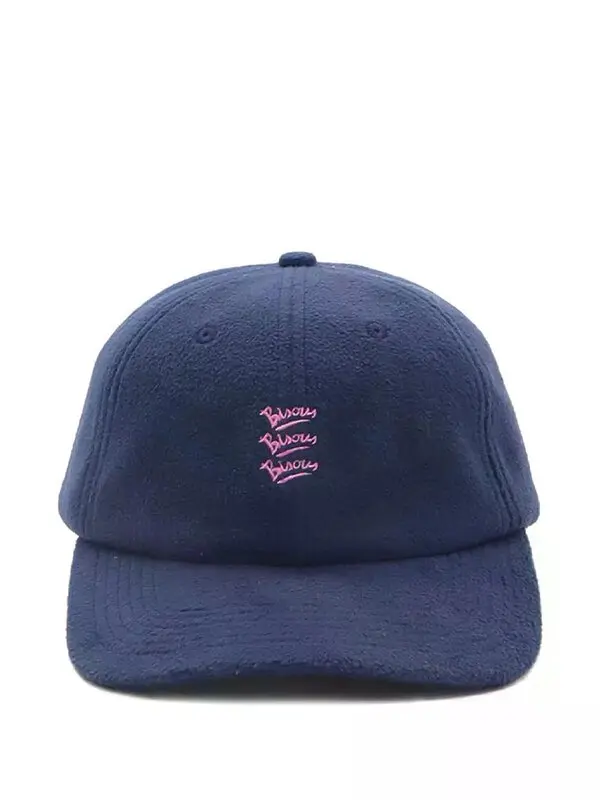 BISOUS SKATEBOARDS Gianni Embroidered Baseball Cap - Blue