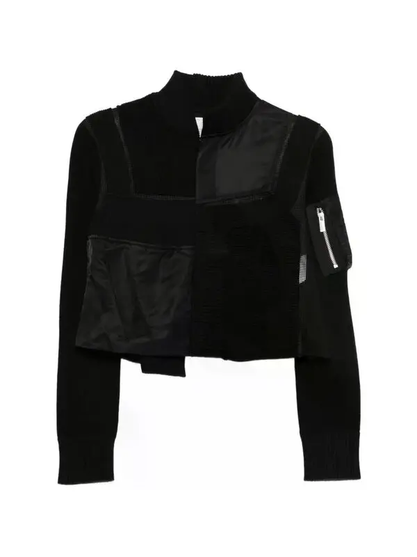 Sacai Paneled Zip Jacket