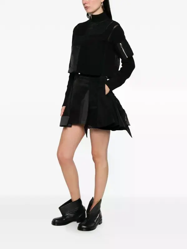 Sacai Paneled Zip Jacket