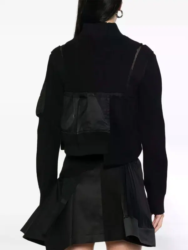 Sacai Paneled Zip Jacket