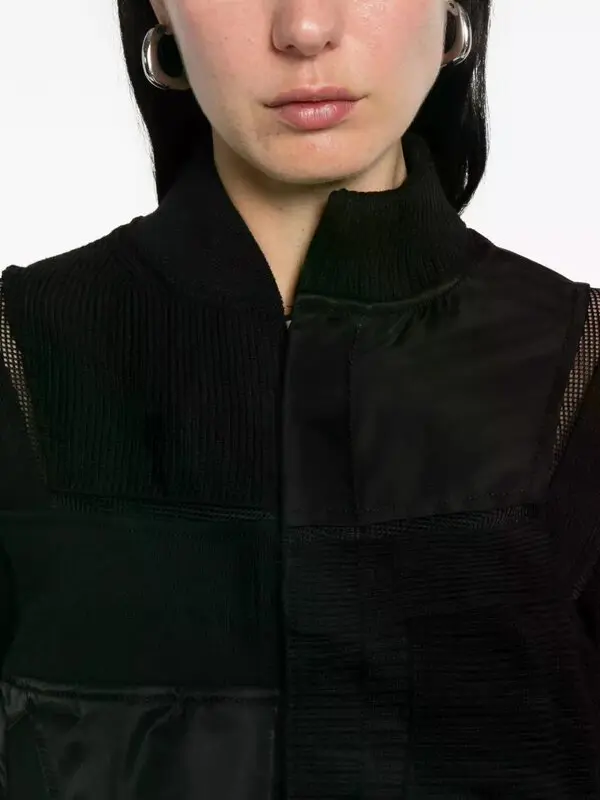 Sacai Paneled Zip Jacket