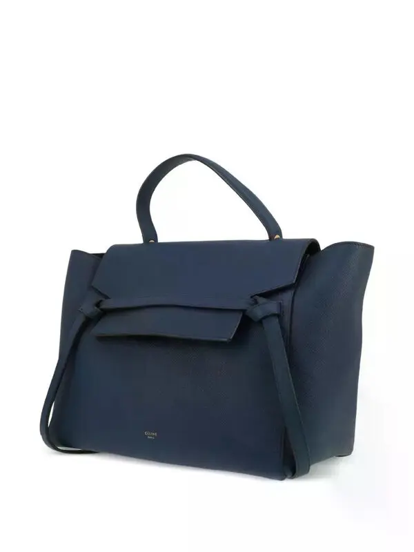 Celine 2010s Mini Belt Tote Bag - Blue