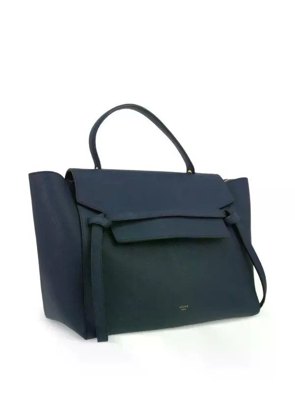 Celine 2010s Mini Belt Tote Bag - Blue