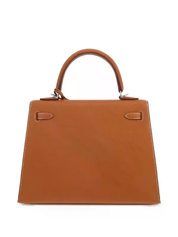 Hermès 2025 25 Kelly Two-way Handbag - Brown