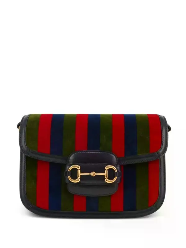 Gucci Horsebit 1955 Small Shoulder Bag - Green