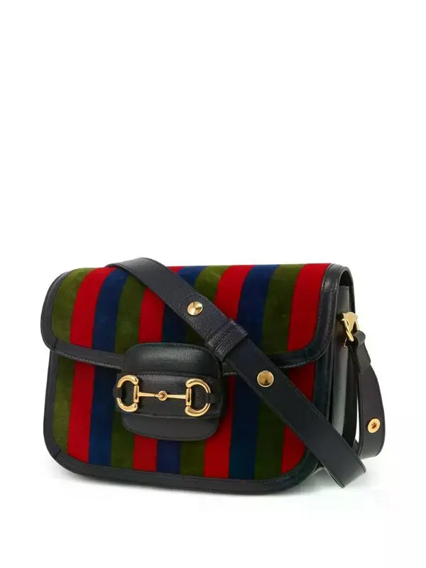 Gucci Horsebit 1955 Small Shoulder Bag - Green
