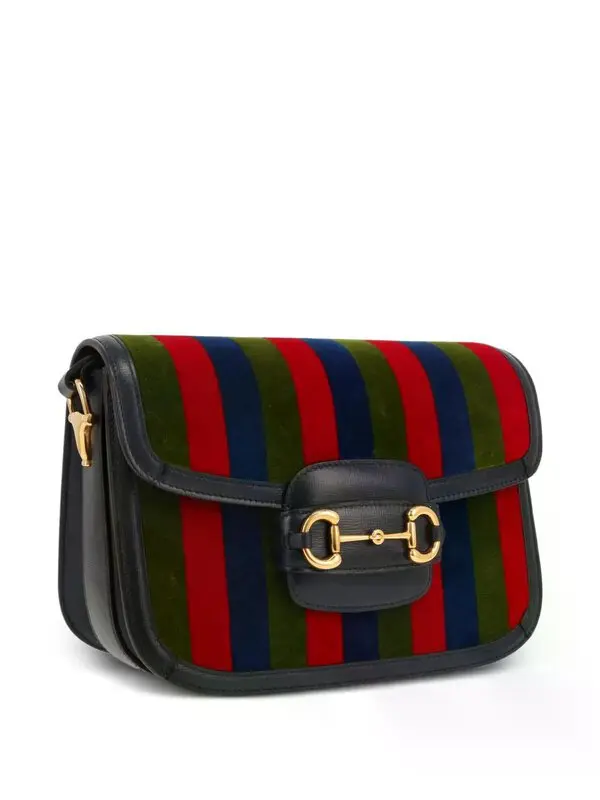 Gucci Horsebit 1955 Small Shoulder Bag - Green