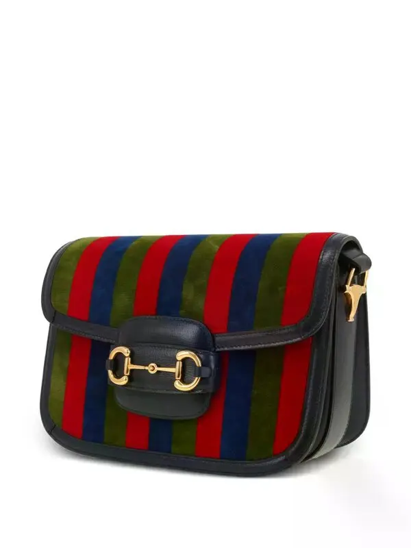 Gucci Horsebit 1955 Small Shoulder Bag - Green