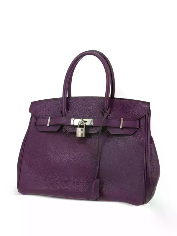 Hermès 2005 30 Birkin Handbag - Purple