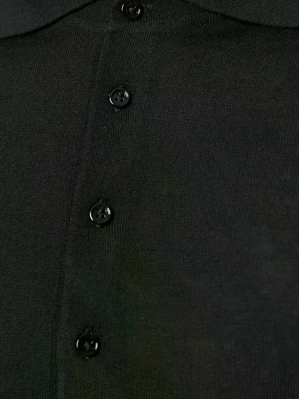 PAOLO PECORA Wool Polo Shirt