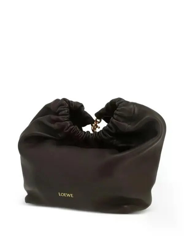 Loewe Squeeze Leather Handbag - Brown