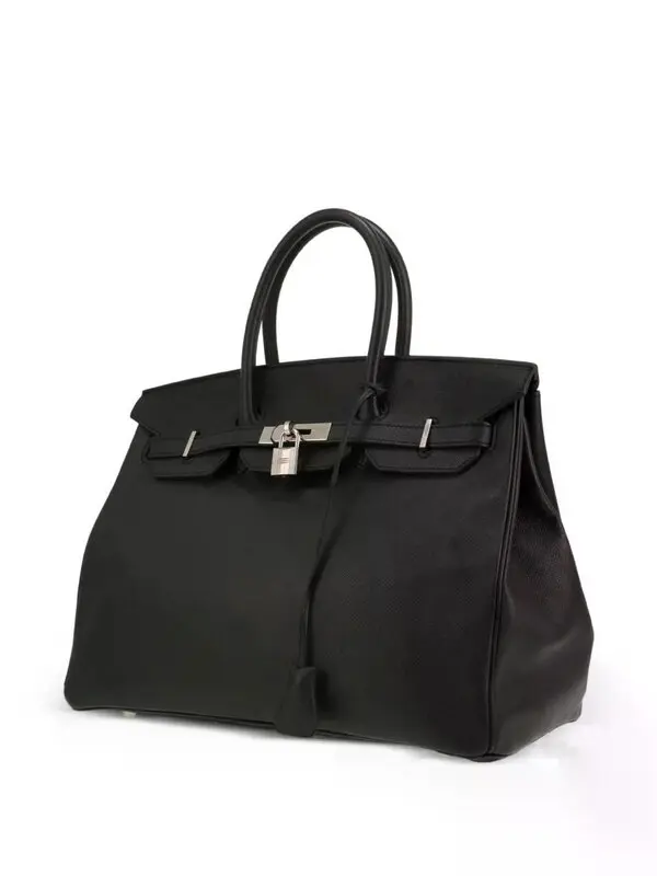 Hermès 2016 Birkin 35 Handbag - Black