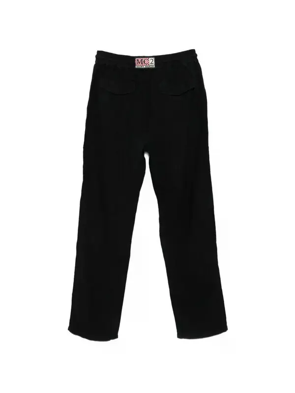MC2 SAINT BARTH Calais Drawstring Trousers - Black