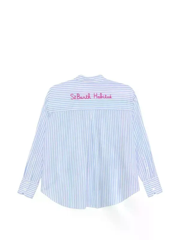 MC2 SAINT BARTH Striped Long-sleeve Shirt