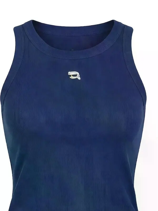 Karl Lagerfeld Ikon Ribbed Tank Top
