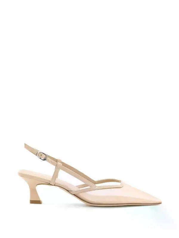 STUART WEITZMAN Vinnie 50 Slingback Pumps - Neutrals