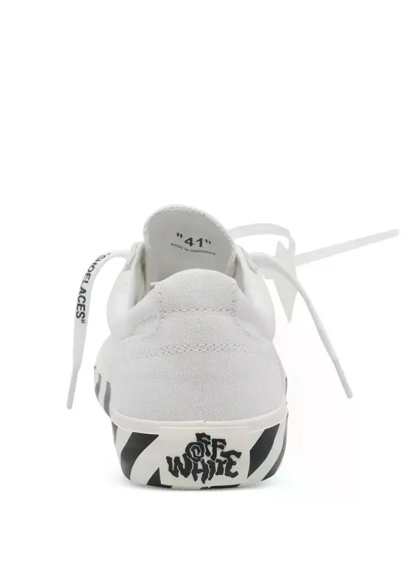 Off-White Vulcanized Low Top Sneakers - White
