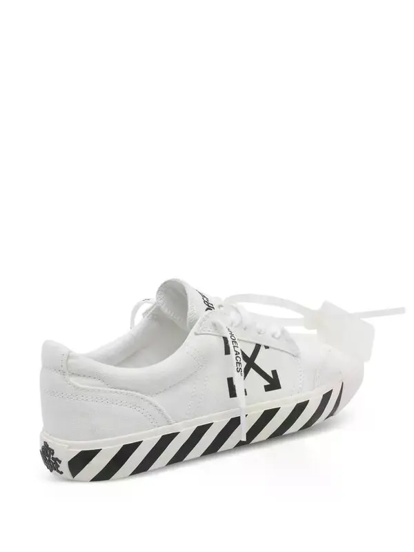 Off-White Vulcanized Low Top Sneakers - White
