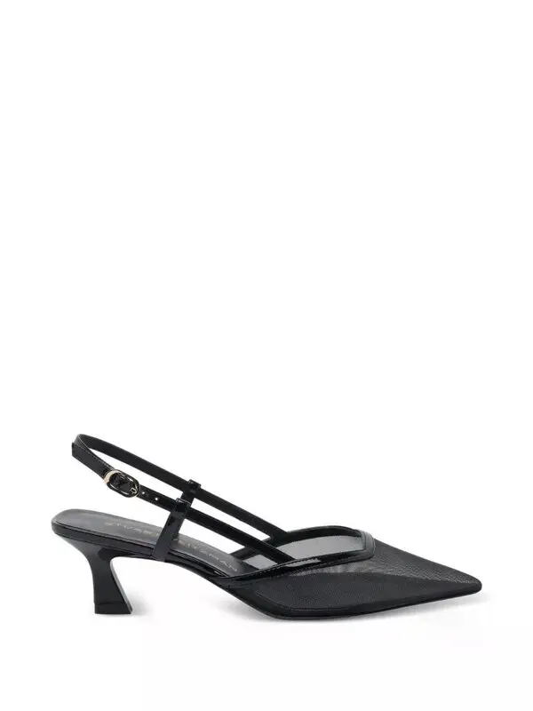 STUART WEITZMAN Vinnie Pointed Pumps - Black