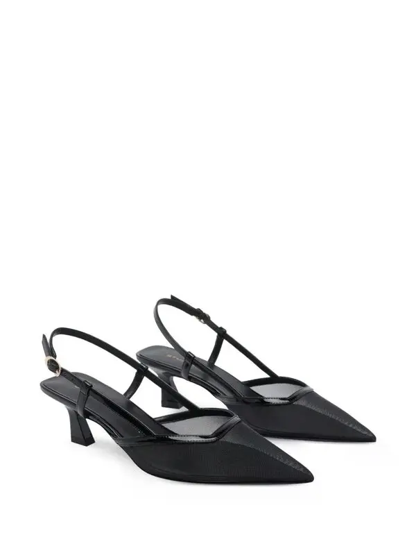STUART WEITZMAN Vinnie Pointed Pumps - Black