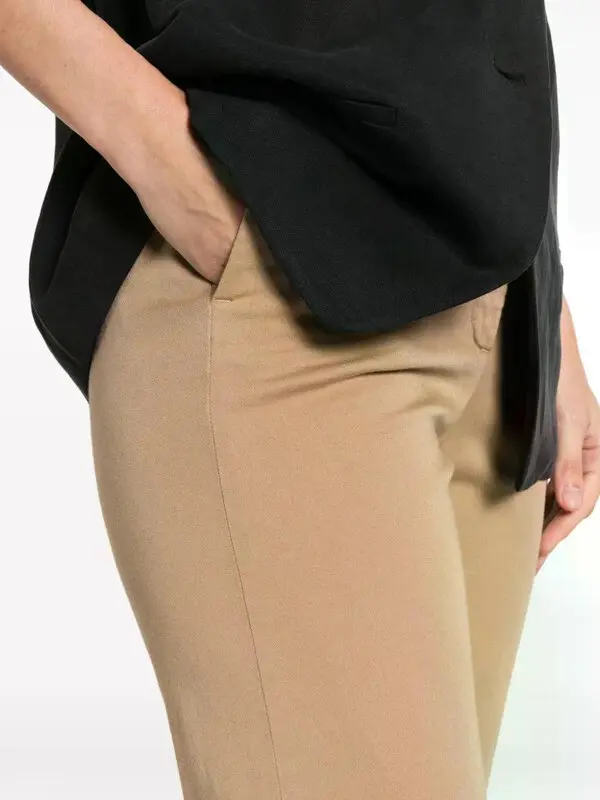 TELERIA ZED Alessia Cuffed Trousers - Brown